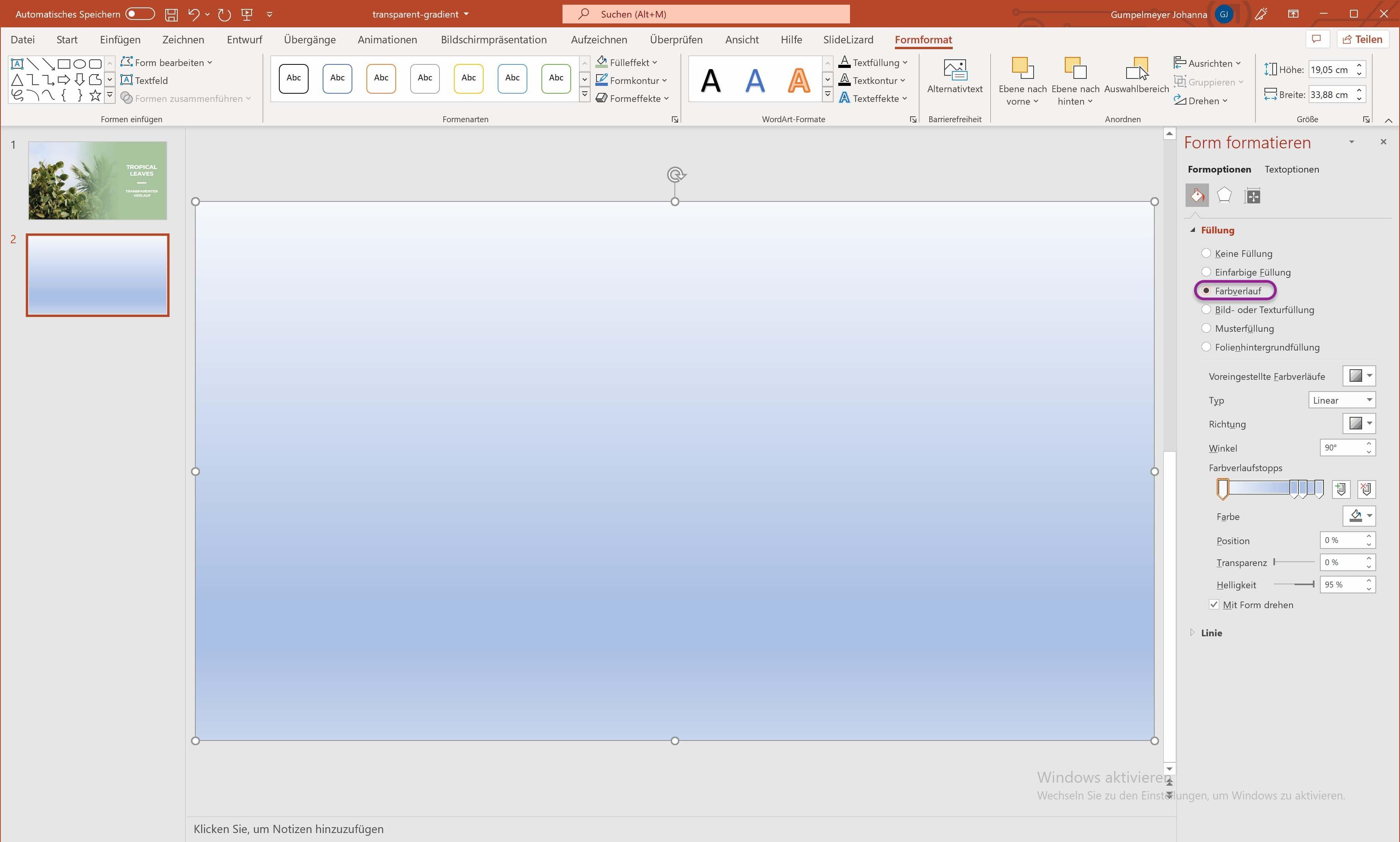 Bilder In PowerPoint Transparent Machen 2022 SlideLizard 