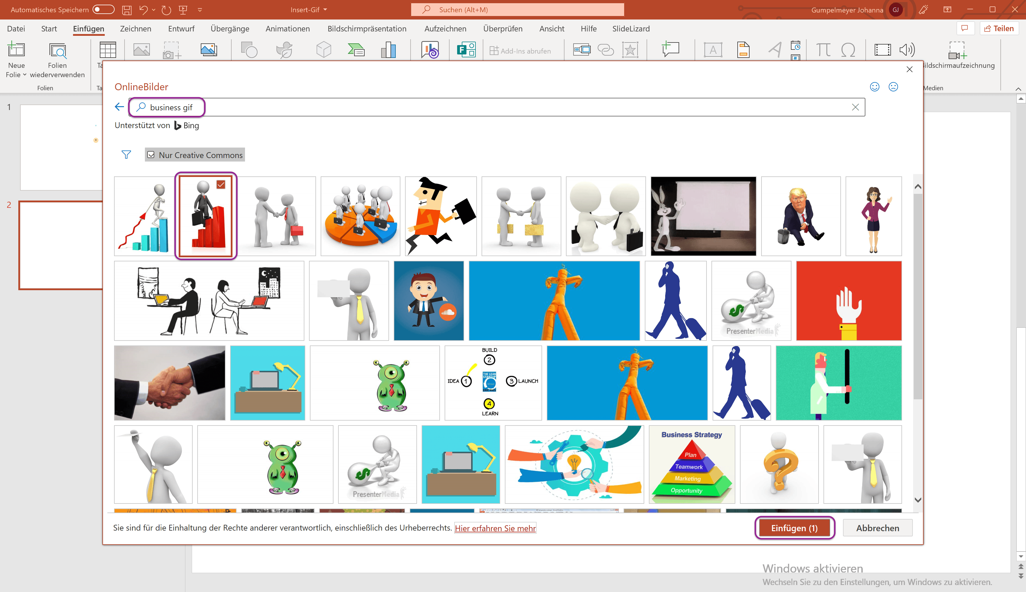 GIFs In PowerPoint Erstellen Und Einf gen 2022 SlideLizard 