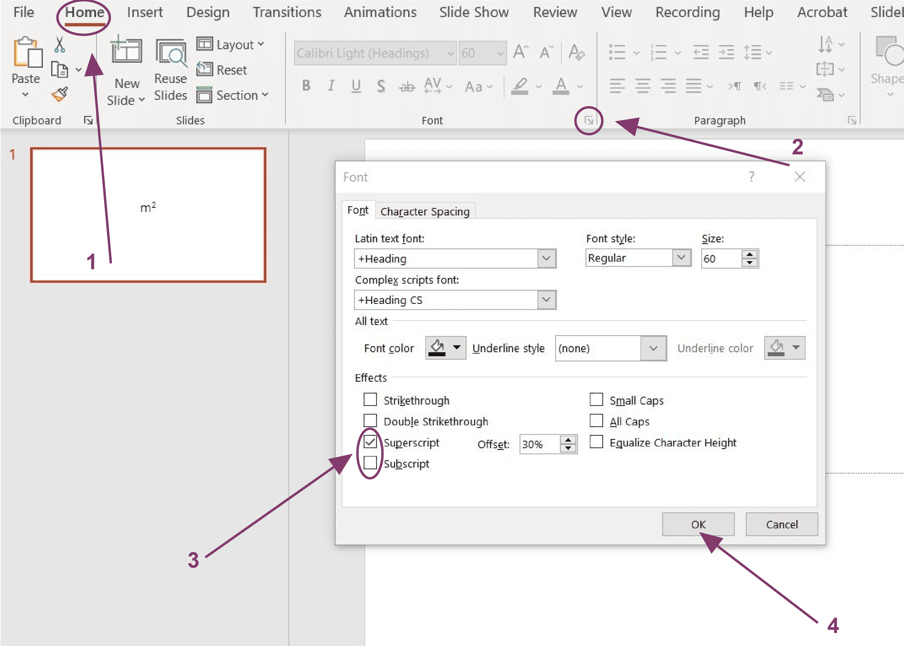 Superscript In Powerpoint Ramnimfa
