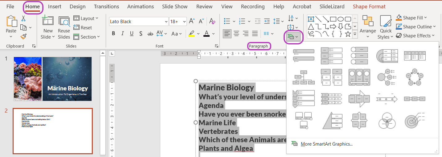 How To An Agenda In PowerPoint 2022 SlideLizard 