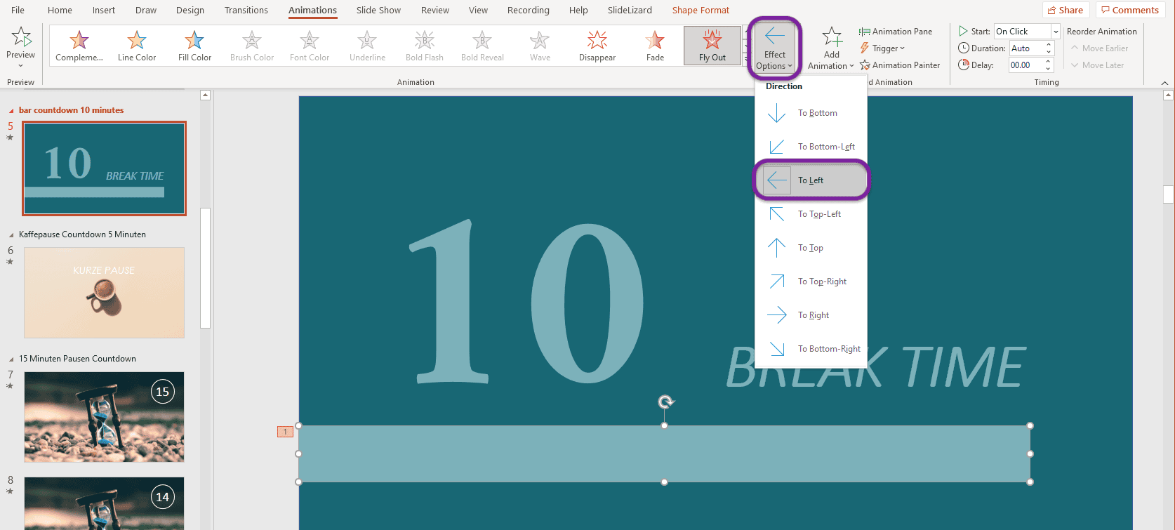 Intestino Pallina Introdurre Powerpoint Insert Countdown Timer 